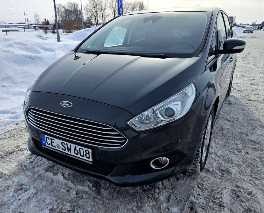 Zaļš Ford S-Max 2015 Klaipėda, ar dzinēja tilpumu 1.50 L un nobraukumu 235 tūkst. km par 7899 €, foto 2 vietnē AUTOMOTO.COM.LV