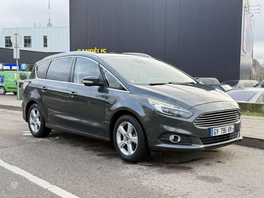 Zaļš Ford S-Max 2016 Viļņa, ar dzinēja tilpumu 2.00 L un nobraukumu 264 tūkst. km par 8700 €, foto 1 vietnē AUTOMOTO.COM.LV