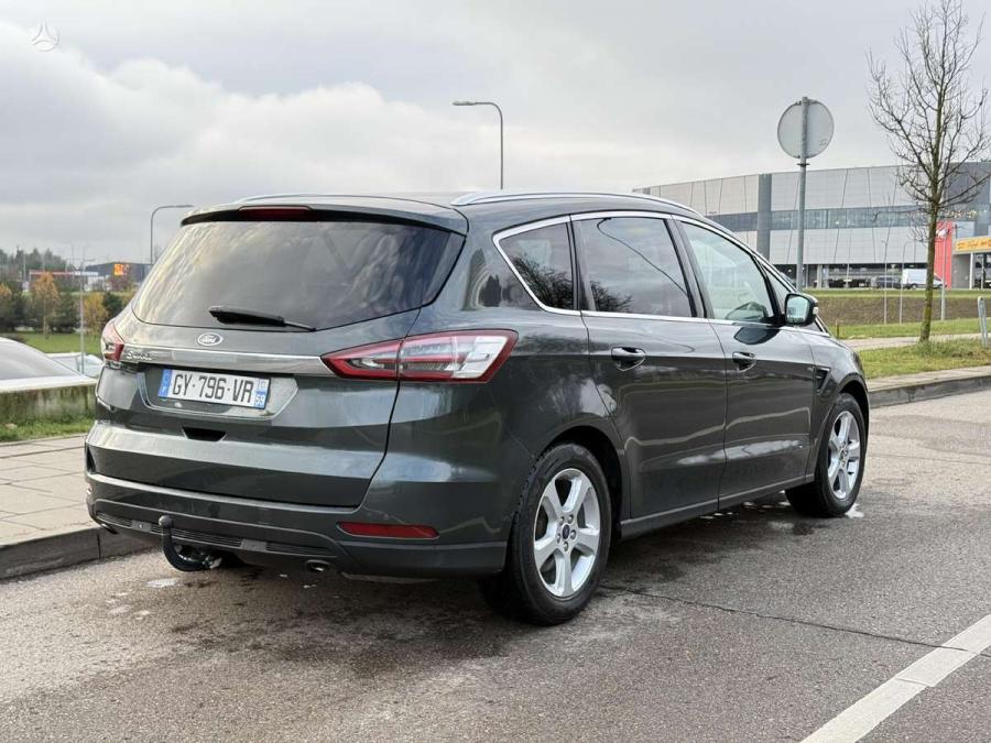 Zaļš Ford S-Max 2016 Viļņa, ar dzinēja tilpumu 2.00 L un nobraukumu 264 tūkst. km par 8700 €, foto 3 vietnē AUTOMOTO.COM.LV