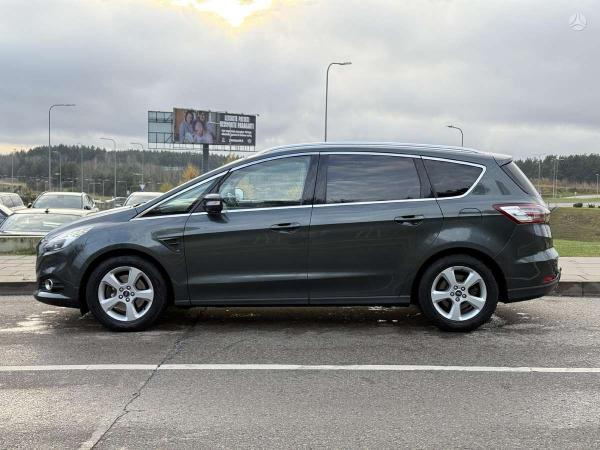 Green Ford S-Max 2016 in Vilnius, with an engine capacity of 2.00 L and mileage of 264 thousand km for 8700 €, photo 8 on AUTOMOTO.COM.LV