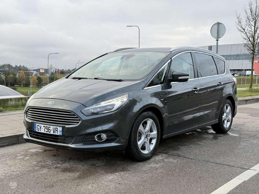 Zaļš Ford S-Max 2016 Viļņa, ar dzinēja tilpumu 2.00 L un nobraukumu 264 tūkst. km par 8700 €, foto 10 vietnē AUTOMOTO.COM.LV