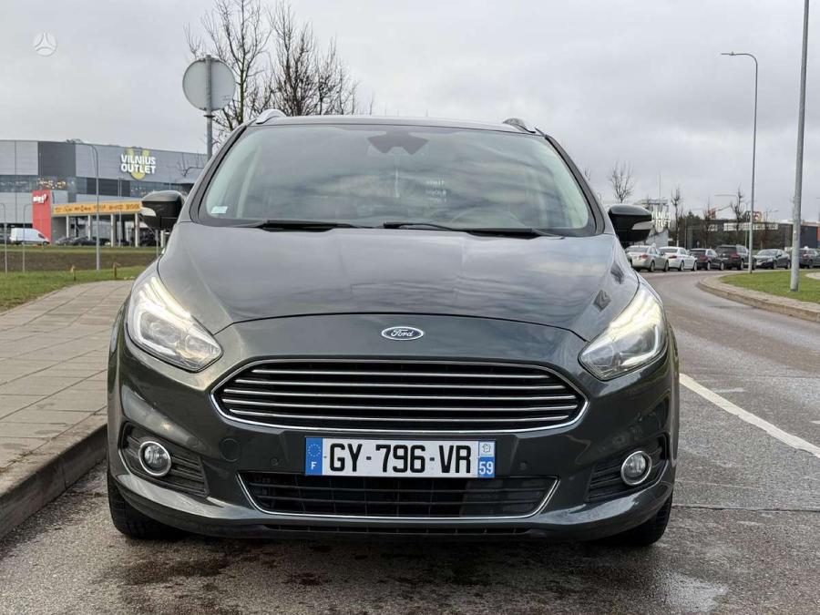 Zaļš Ford S-Max 2016 Viļņa, ar dzinēja tilpumu 2.00 L un nobraukumu 264 tūkst. km par 8700 €, foto 11 vietnē AUTOMOTO.COM.LV