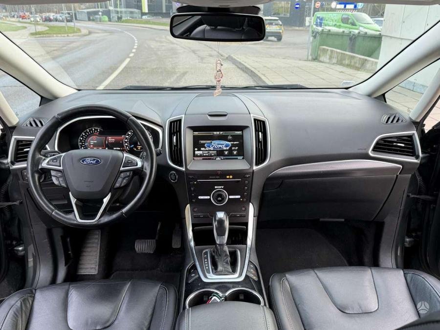Zaļš Ford S-Max 2016 Viļņa, ar dzinēja tilpumu 2.00 L un nobraukumu 264 tūkst. km par 8700 €, foto 15 vietnē AUTOMOTO.COM.LV
