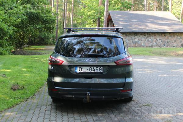 Zaļš Ford S-Max 2017 Rīga, ar dzinēja tilpumu 2.00 L un nobraukumu 187 tūkst. km par 10500 €, foto 5 vietnē AUTOMOTO.COM.LV