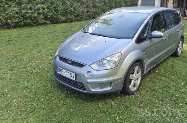 Ford S-Max 2008 Liepāja vietnē Pelēks Ford S-Max 2008 Liepāja, ar dzinēja tilpumu 1.80 L un nobraukumu 367 tūkst. km par 1850 €, foto 1 vietnē AUTOMOTO.COM.LV
