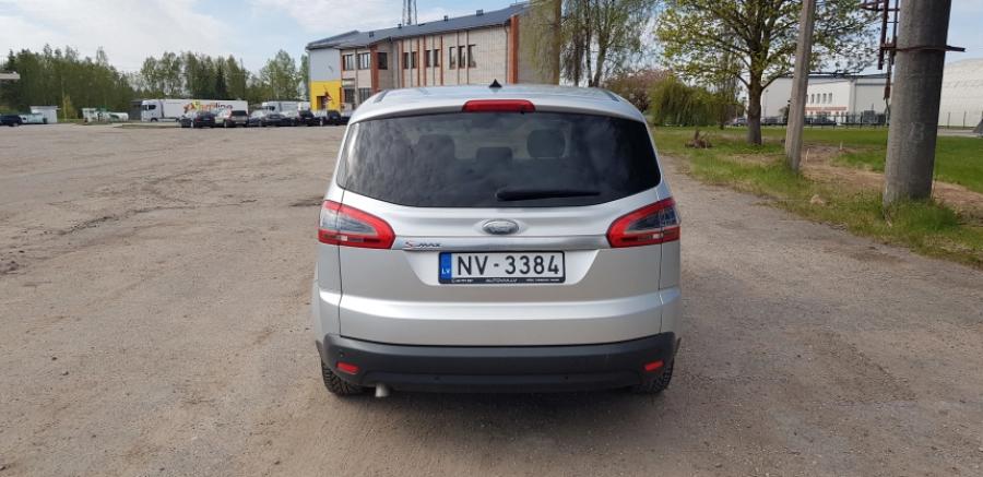 Grey Ford S-Max 2010 in Riga, with an engine capacity of 2.00 L and mileage of 305 thousand km for 4800 €, photo 6 on AUTOMOTO.COM.LV