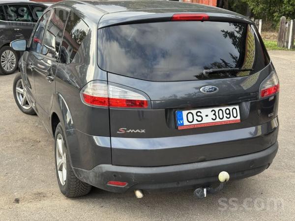 Pelēks Ford S-Max 2008 Rīga, ar dzinēja tilpumu 2.00 L un nobraukumu 227 tūkst. km par 4850 €, foto 6 vietnē AUTOMOTO.COM.LV