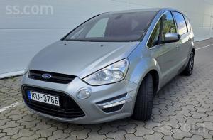 Grey Ford S-Max 2011 in Riga, with an engine capacity of 2.00 L and mileage of 293 thousand km for 3950 €, photo 1 on AUTOMOTO.COM.LV