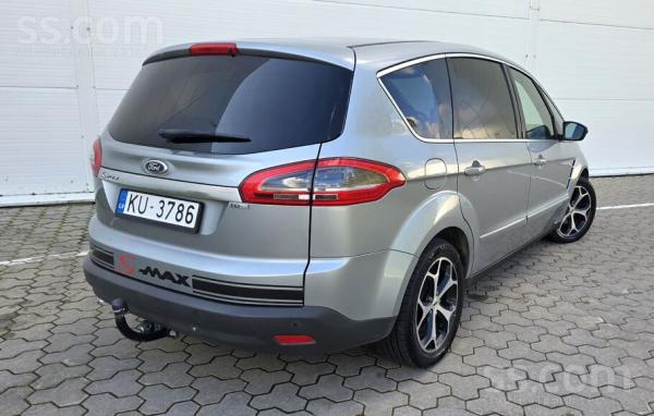 Grey Ford S-Max 2011 in Riga, with an engine capacity of 2.00 L and mileage of 293 thousand km for 3950 €, photo 7 on AUTOMOTO.COM.LV