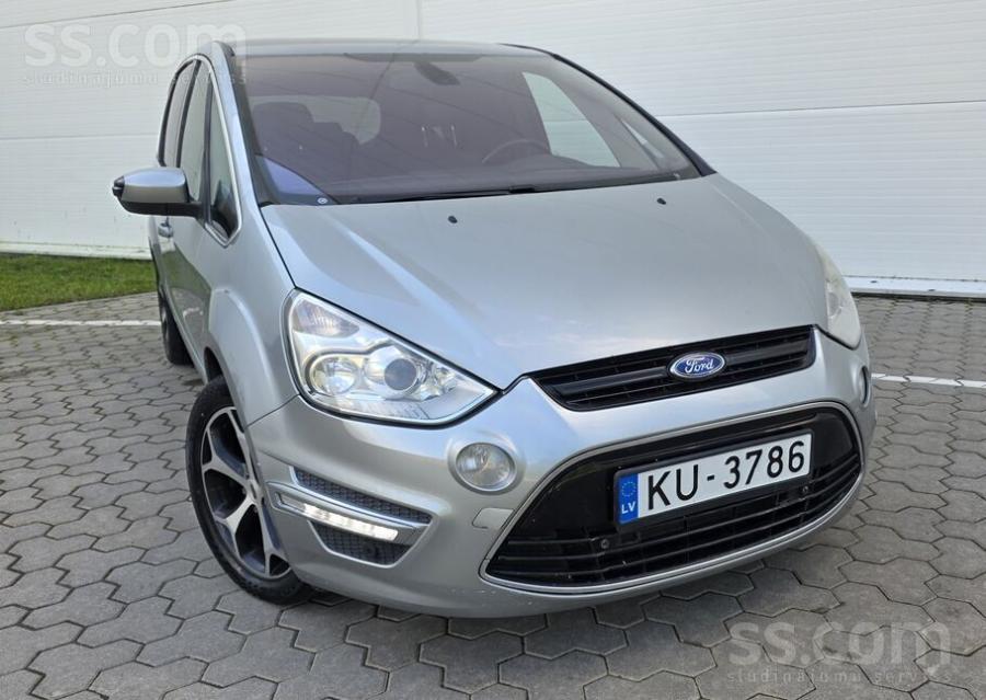 Grey Ford S-Max 2011 in Riga, with an engine capacity of 2.00 L and mileage of 293 thousand km for 3950 €, photo 11 on AUTOMOTO.COM.LV