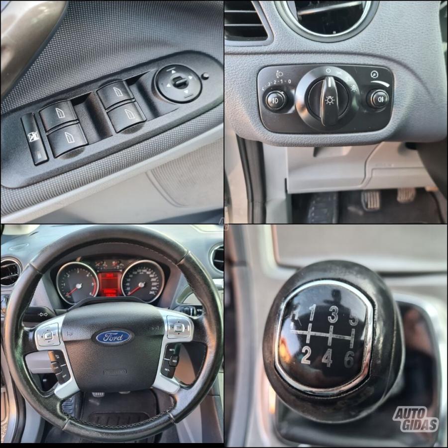 Grey Ford S-Max 2006 in Klaipeda, with an engine capacity of 1.80 L and mileage of 260 thousand km for 2499 €, photo 22 on AUTOMOTO.COM.LV