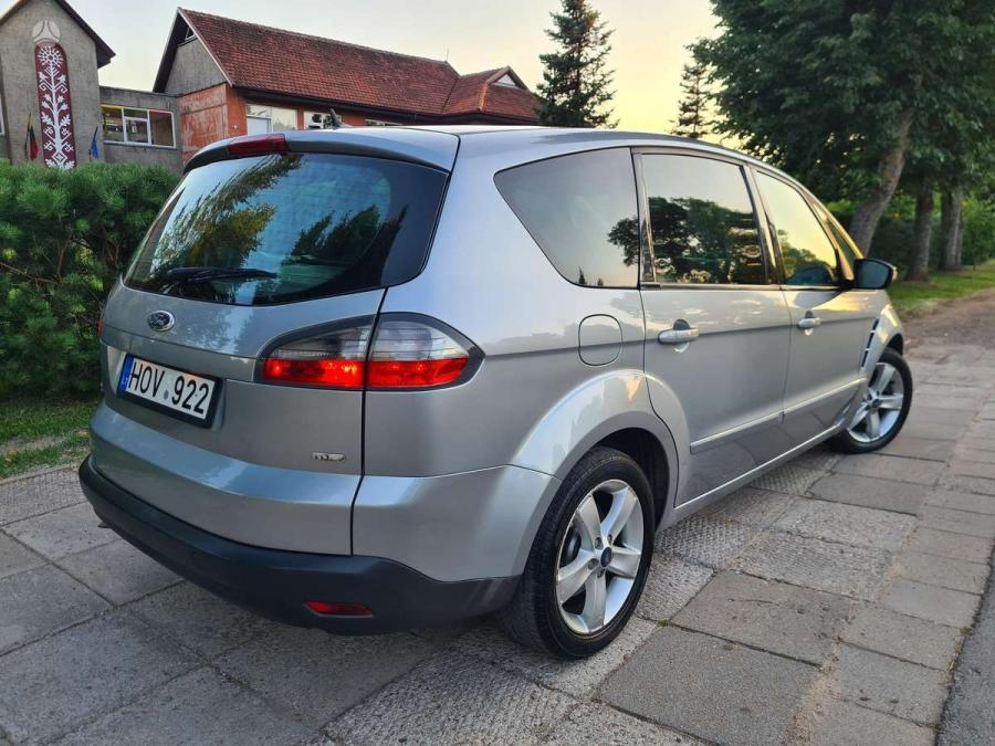 Grey Ford S-Max 2006 in Klaipeda, with an engine capacity of 1.75 L and mileage of 260 thousand km for 2499 €, photo 8 on AUTOMOTO.COM.LV