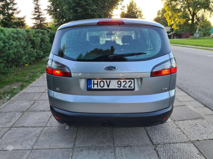 Grey Ford S-Max 2006 in Klaipeda, with an engine capacity of 1.75 L and mileage of 260 thousand km for 2499 €, photo 73 on AUTOMOTO.COM.LV