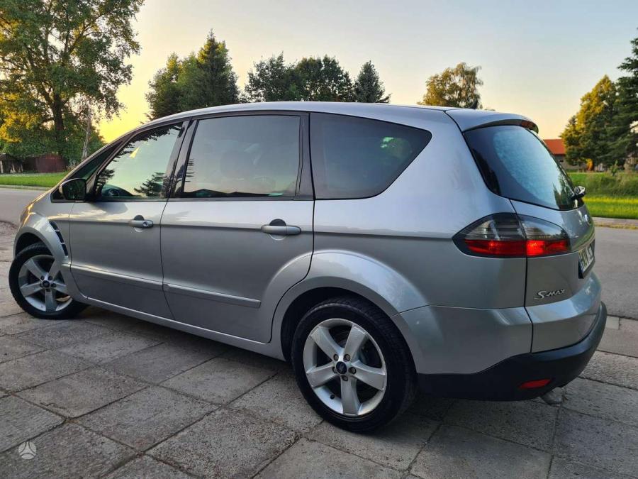 Grey Ford S-Max 2006 in Klaipeda, with an engine capacity of 1.75 L and mileage of 260 thousand km for 2499 €, photo 90 on AUTOMOTO.COM.LV