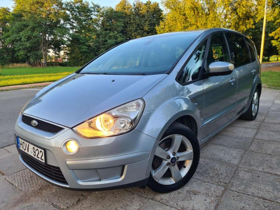 Grey Ford S-Max 2006 in Klaipeda, with an engine capacity of 1.75 L and mileage of 260 thousand km for 2499 €, photo 92 on AUTOMOTO.COM.LV