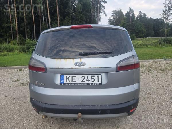 Pelēks Ford S-Max 2006 Valka, ar dzinēja tilpumu 2.00 L un nobraukumu 600 tūkst. km par 600 €, foto 4 vietnē AUTOMOTO.COM.LV