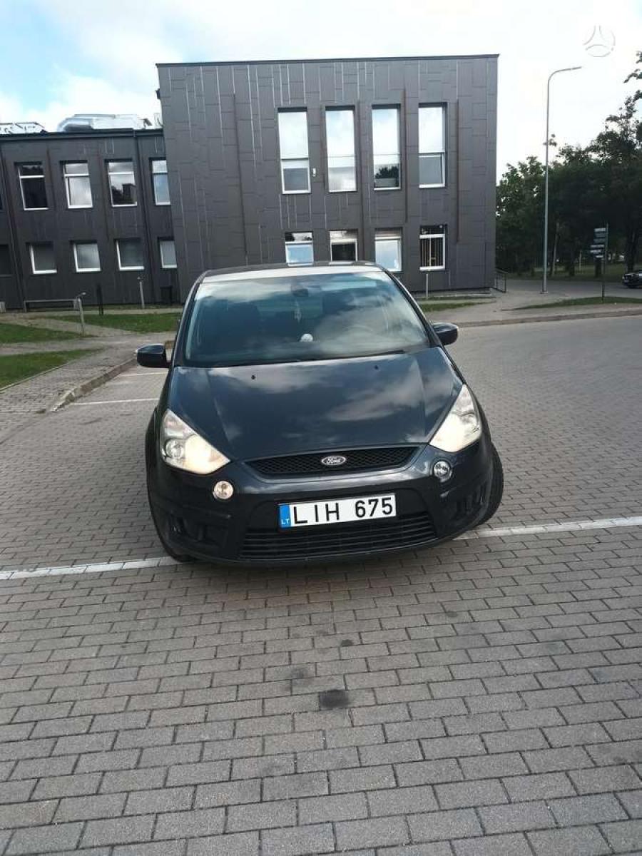 Pelēks Ford S-Max 2006 Tauragė, ar dzinēja tilpumu 1.75 L un nobraukumu 0 tūkst. km par 1800 €, foto 6 vietnē AUTOMOTO.COM.LV
