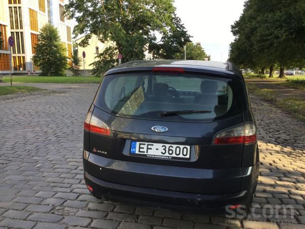 Pelēks Ford S-Max 2006 Rīga, ar dzinēja tilpumu 2.00 L un nobraukumu 234 tūkst. km par 700 €, foto 3 vietnē AUTOMOTO.COM.LV