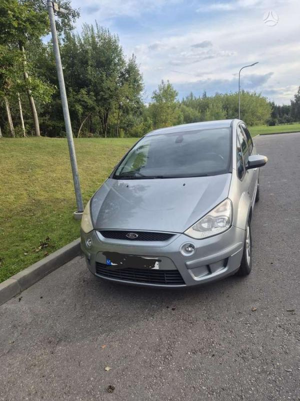 Pelēks Ford S-Max 2006 Utena, ar dzinēja tilpumu 2.00 L un nobraukumu 360 tūkst. km par 2300 €, foto 1 vietnē AUTOMOTO.COM.LV