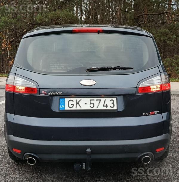 Pelēks Ford S-Max 2007 Liepāja, ar dzinēja tilpumu 2.50 L un nobraukumu 380 tūkst. km par 3200 €, foto 5 vietnē AUTOMOTO.COM.LV