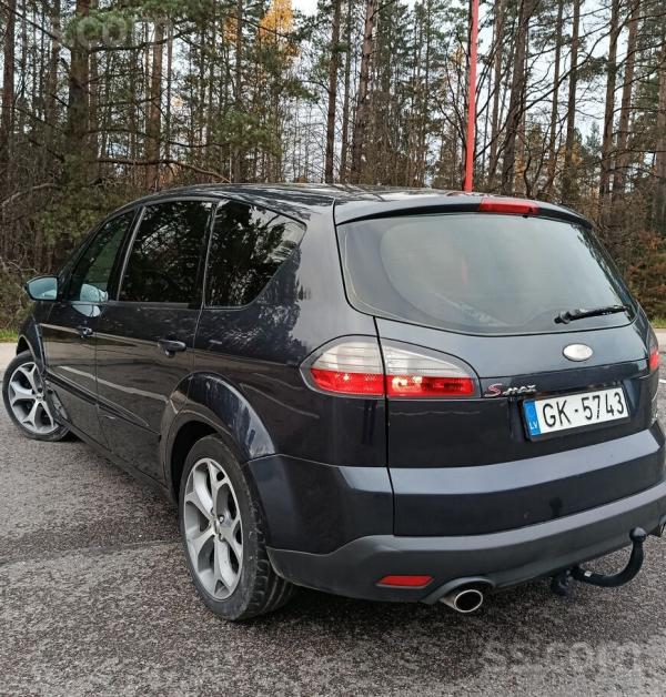 Pelēks Ford S-Max 2007 Liepāja, ar dzinēja tilpumu 2.50 L un nobraukumu 380 tūkst. km par 3200 €, foto 6 vietnē AUTOMOTO.COM.LV