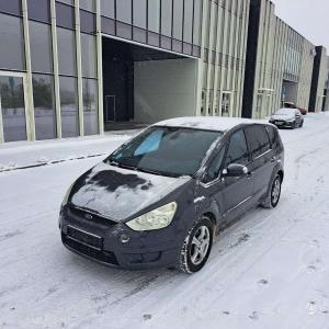 Pelēks Ford S-Max 2007 Viļņa, ar dzinēja tilpumu 2.00 L un nobraukumu 285 tūkst. km par 3250 €, foto 2 vietnē AUTOMOTO.COM.LV