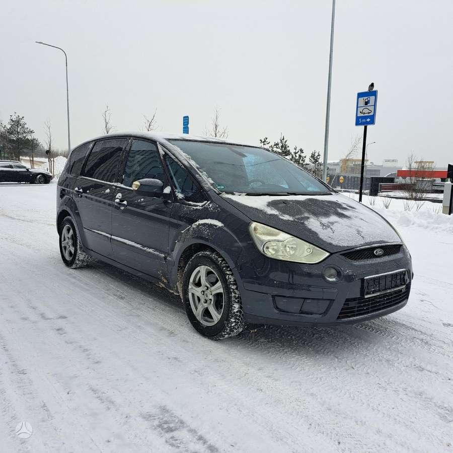 Pelēks Ford S-Max 2007 Viļņa, ar dzinēja tilpumu 2.00 L un nobraukumu 285 tūkst. km par 3250 €, foto 11 vietnē AUTOMOTO.COM.LV