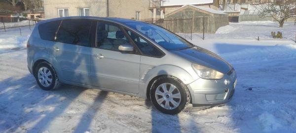 Grey Ford S-Max 2007 in Vilnius, with an engine capacity of 2.00 L and mileage of 305 thousand km for 1950 €, photo 2 on AUTOMOTO.COM.LV