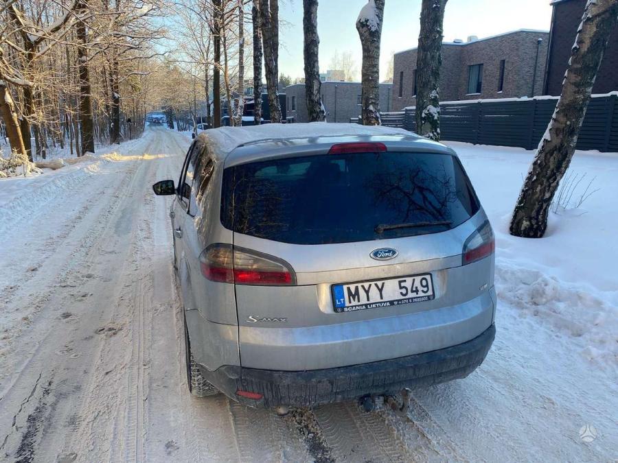 Pelēks Ford S-Max 2007 Klaipėda, ar dzinēja tilpumu 2.00 L un nobraukumu 307 tūkst. km par 2050 €, foto 6 vietnē AUTOMOTO.COM.LV