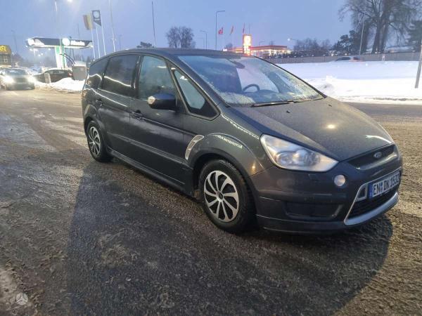 Pelēks Ford S-Max 2007 Utena, ar dzinēja tilpumu 2.00 L un nobraukumu 285 tūkst. km par 3650 €, foto 3 vietnē AUTOMOTO.COM.LV