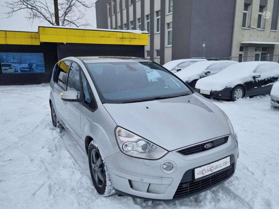 Pelēks Ford S-Max 2007 Kauņa, ar dzinēja tilpumu 2.00 L un nobraukumu 280 tūkst. km par 3000 €, foto 1 vietnē AUTOMOTO.COM.LV