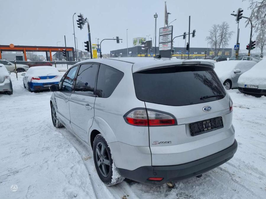 Pelēks Ford S-Max 2007 Kauņa, ar dzinēja tilpumu 2.00 L un nobraukumu 280 tūkst. km par 3000 €, foto 3 vietnē AUTOMOTO.COM.LV