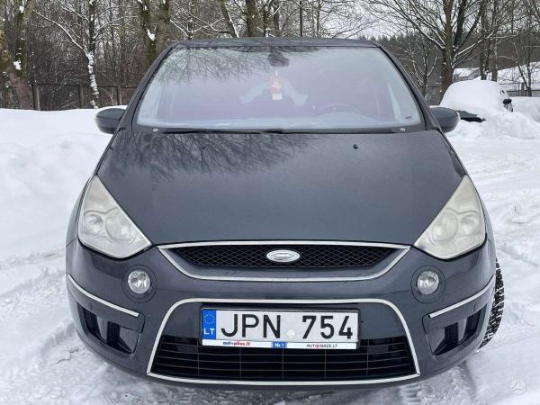 Pelēks Ford S-Max 2007 Šauļi, ar dzinēja tilpumu 1.75 L un nobraukumu 299 tūkst. km par 2499 €, foto 8 vietnē AUTOMOTO.COM.LV