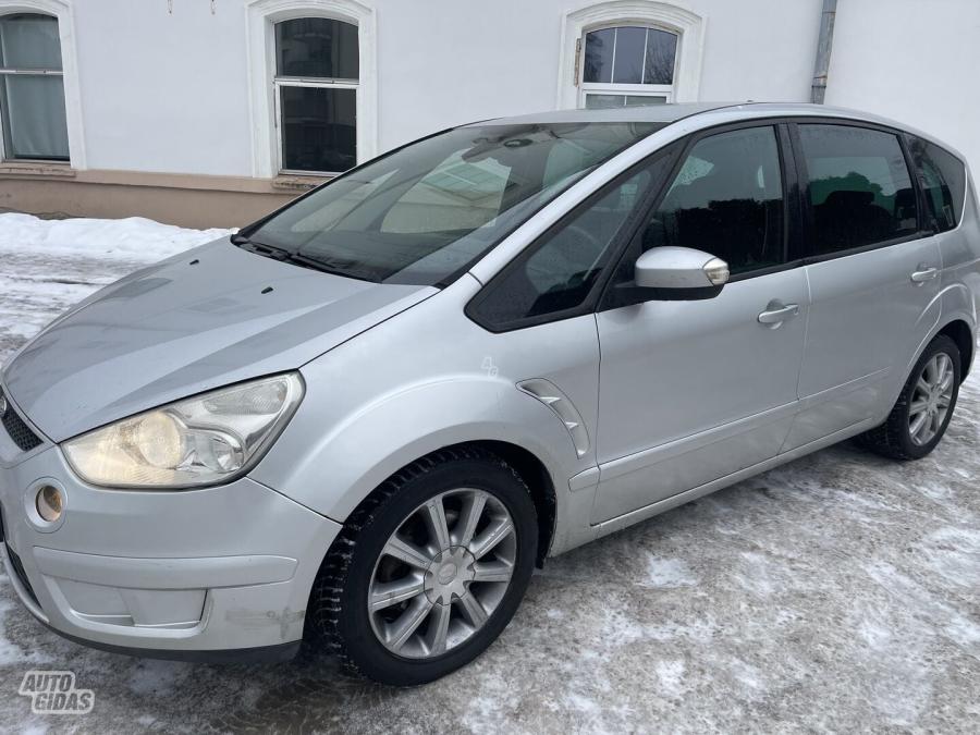 Grey Ford S-Max 2007 in Vilnius, with an engine capacity of 1.80 L and mileage of 280 thousand km for 2250 €, photo 6 on AUTOMOTO.COM.LV