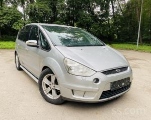Pelēks Ford S-Max 2007 Rīga, ar dzinēja tilpumu 1.80 L un nobraukumu 0 tūkst. km par 1999 €, foto 1 vietnē AUTOMOTO.COM.LV
