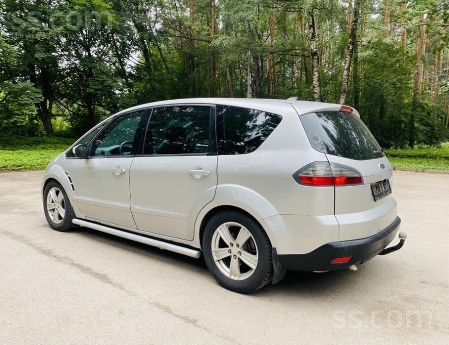 Pelēks Ford S-Max 2007 Rīga, ar dzinēja tilpumu 1.80 L un nobraukumu 0 tūkst. km par 1999 €, foto 4 vietnē AUTOMOTO.COM.LV
