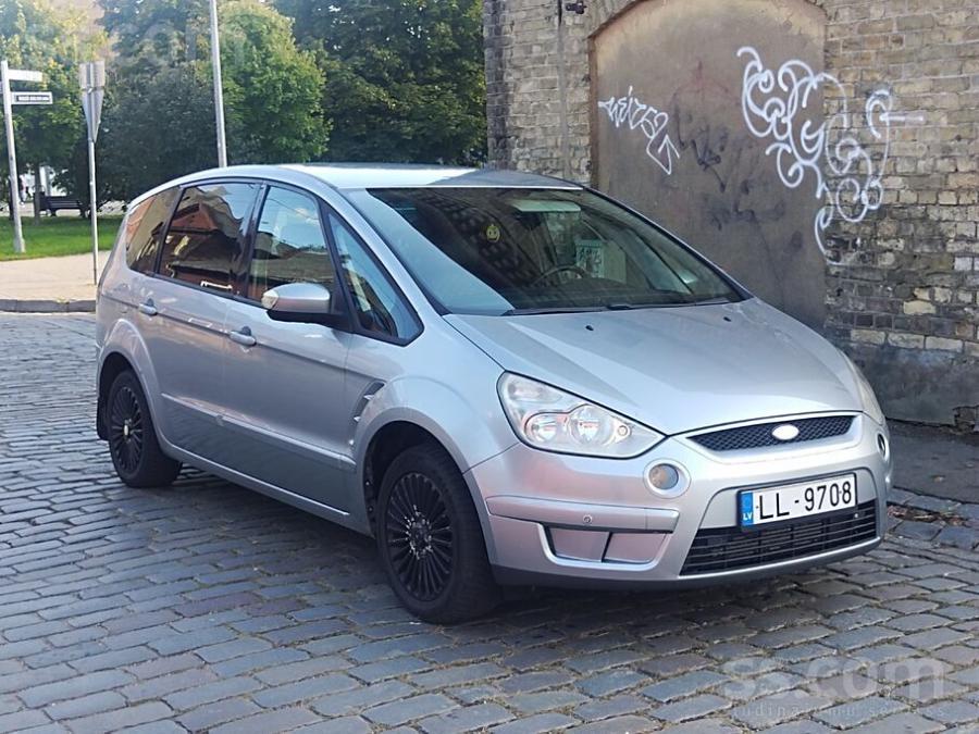 Pelēks Ford S-Max 2007 Rīga, ar dzinēja tilpumu 2.00 L un nobraukumu 0 tūkst. km par 2100 €, foto 1 vietnē AUTOMOTO.COM.LV