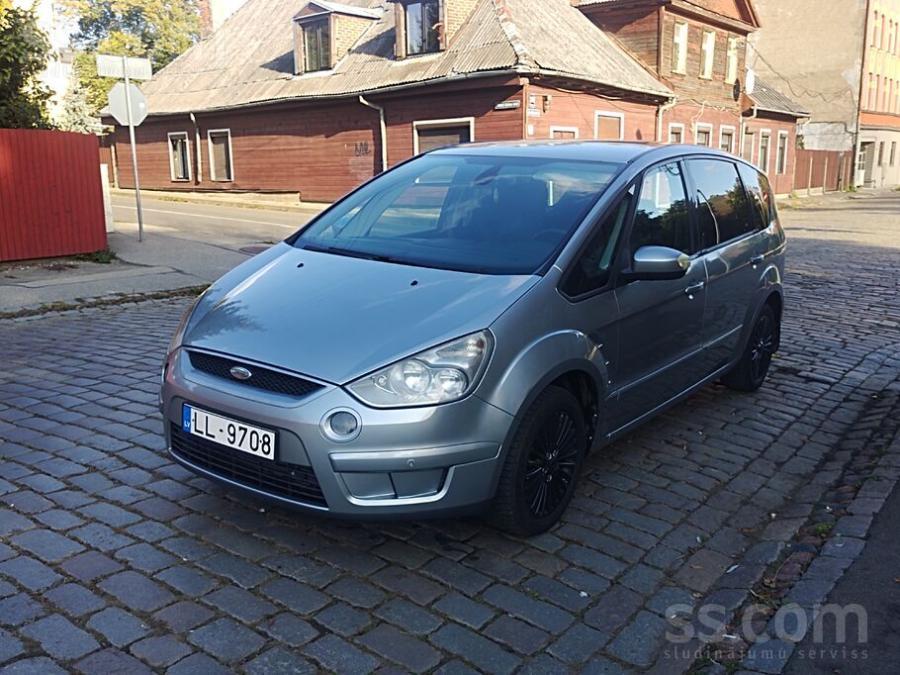 Pelēks Ford S-Max 2007 Rīga, ar dzinēja tilpumu 2.00 L un nobraukumu 0 tūkst. km par 2100 €, foto 4 vietnē AUTOMOTO.COM.LV