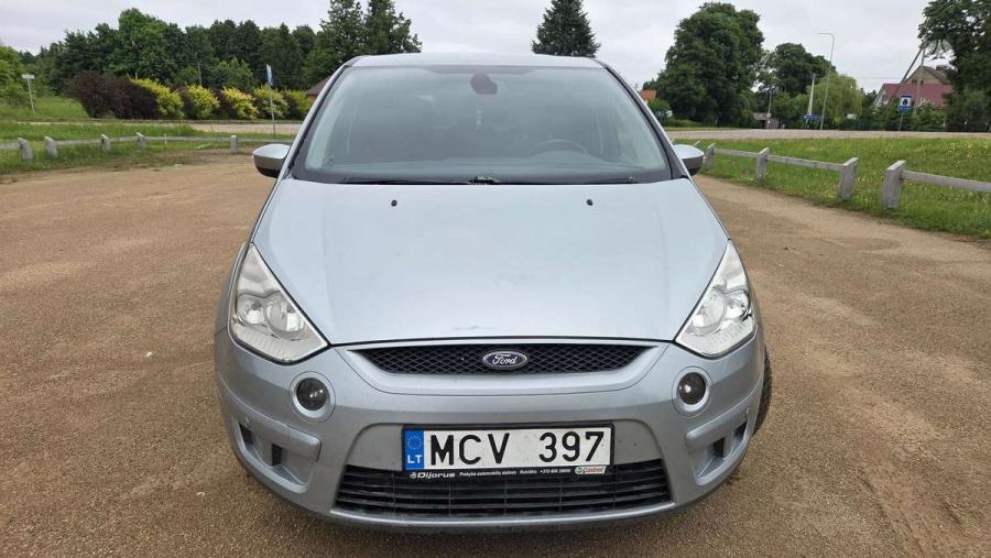 Pelēks Ford S-Max 2007 Utena, ar dzinēja tilpumu 1.75 L un nobraukumu 273 tūkst. km par 2200 €, foto 8 vietnē AUTOMOTO.COM.LV