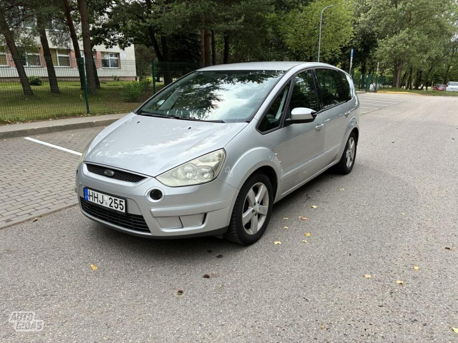 Grey Ford S-Max 2007 in Vilnius, with an engine capacity of 2.00 L and mileage of 340 thousand km for 1750 €, photo 1 on AUTOMOTO.COM.LV