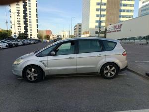 Grey Ford S-Max 2007 in Vilnius, with an engine capacity of 2.00 L and mileage of 296 thousand km for 2000 €, photo 3 on AUTOMOTO.COM.LV