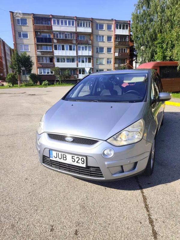 Pelēks Ford S-Max 2007 Utena, ar dzinēja tilpumu 1.75 L un nobraukumu 369 tūkst. km par 1550 €, foto 4 vietnē AUTOMOTO.COM.LV