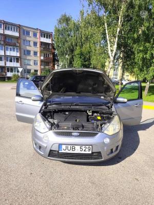 Pelēks Ford S-Max 2007 Utena, ar dzinēja tilpumu 1.75 L un nobraukumu 369 tūkst. km par 1550 €, foto 8 vietnē AUTOMOTO.COM.LV