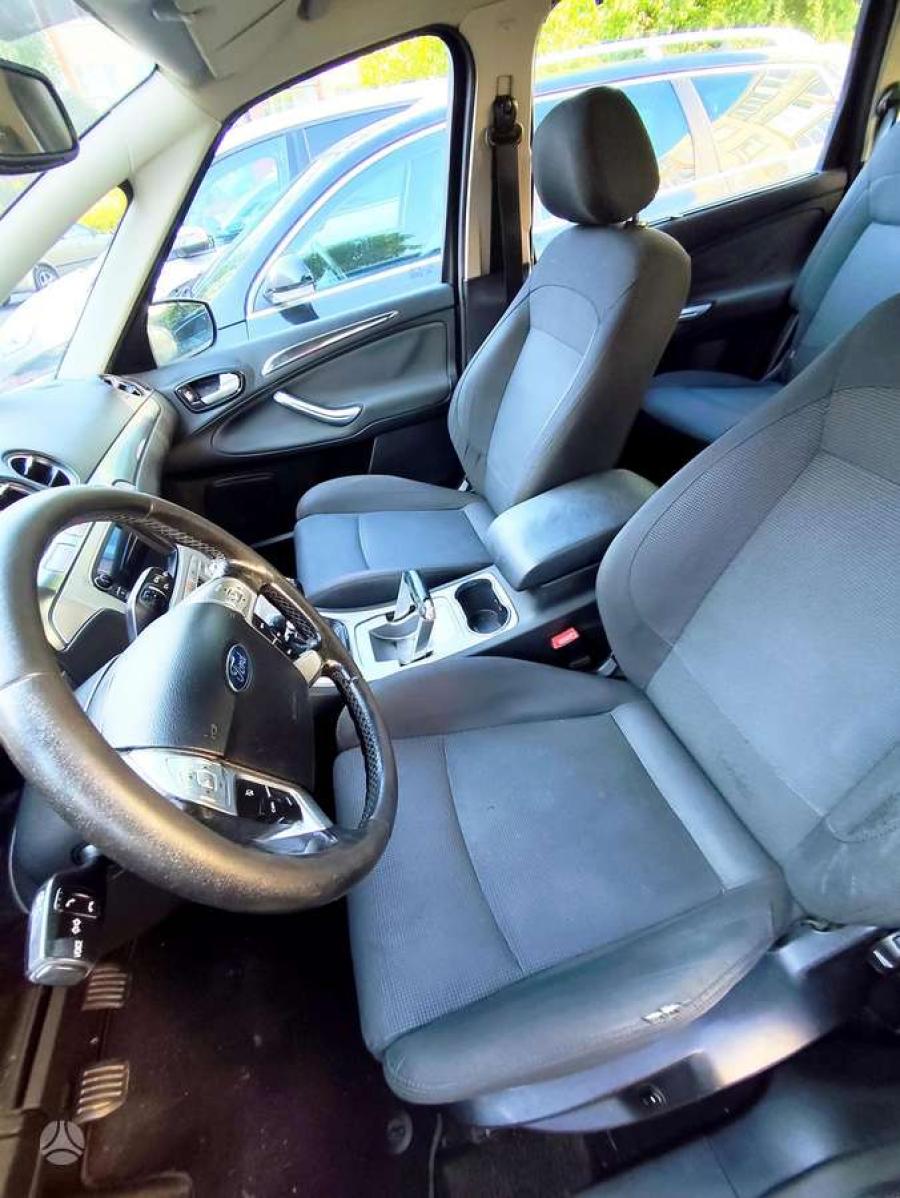 Pelēks Ford S-Max 2007 Utena, ar dzinēja tilpumu 1.75 L un nobraukumu 369 tūkst. km par 1550 €, foto 12 vietnē AUTOMOTO.COM.LV
