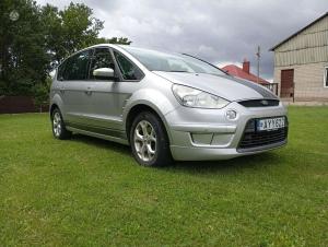 Grey Ford S-Max 2007 in Vilkaviskis, with an engine capacity of 2.00 L and mileage of 310 thousand km for 2400 €, photo  on AUTOMOTO.COM.LV