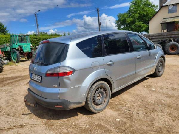 Grey Ford S-Max 2007 in Klaipeda, with an engine capacity of 1.75 L and mileage of 263 thousand km for 1000 €, photo 3 on AUTOMOTO.COM.LV