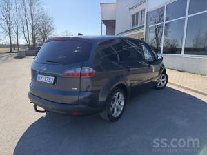 Grey Ford S-Max 2007 in Tukums, with an engine capacity of 1.80 L and mileage of 314 thousand km for 3270 €, photo 10 on AUTOMOTO.COM.LV