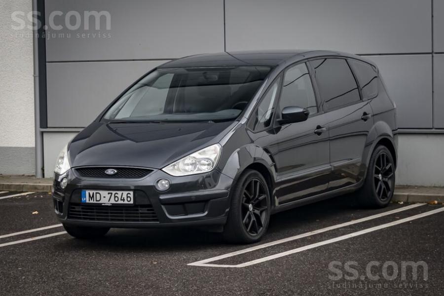 Pelēks Ford S-Max 2007 Rīga, ar dzinēja tilpumu 2.00 L un nobraukumu 338 tūkst. km par 3750 €, foto 1 vietnē AUTOMOTO.COM.LV