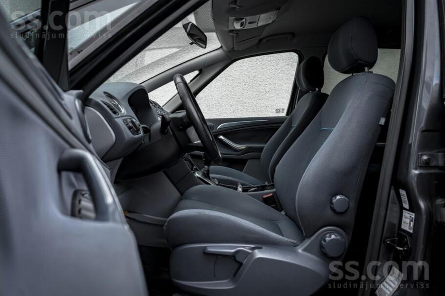 Pelēks Ford S-Max 2007 Rīga, ar dzinēja tilpumu 2.00 L un nobraukumu 338 tūkst. km par 3750 €, foto 9 vietnē AUTOMOTO.COM.LV