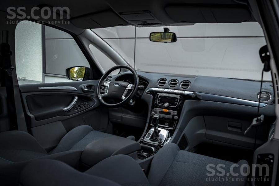 Pelēks Ford S-Max 2007 Rīga, ar dzinēja tilpumu 2.00 L un nobraukumu 338 tūkst. km par 3750 €, foto 14 vietnē AUTOMOTO.COM.LV